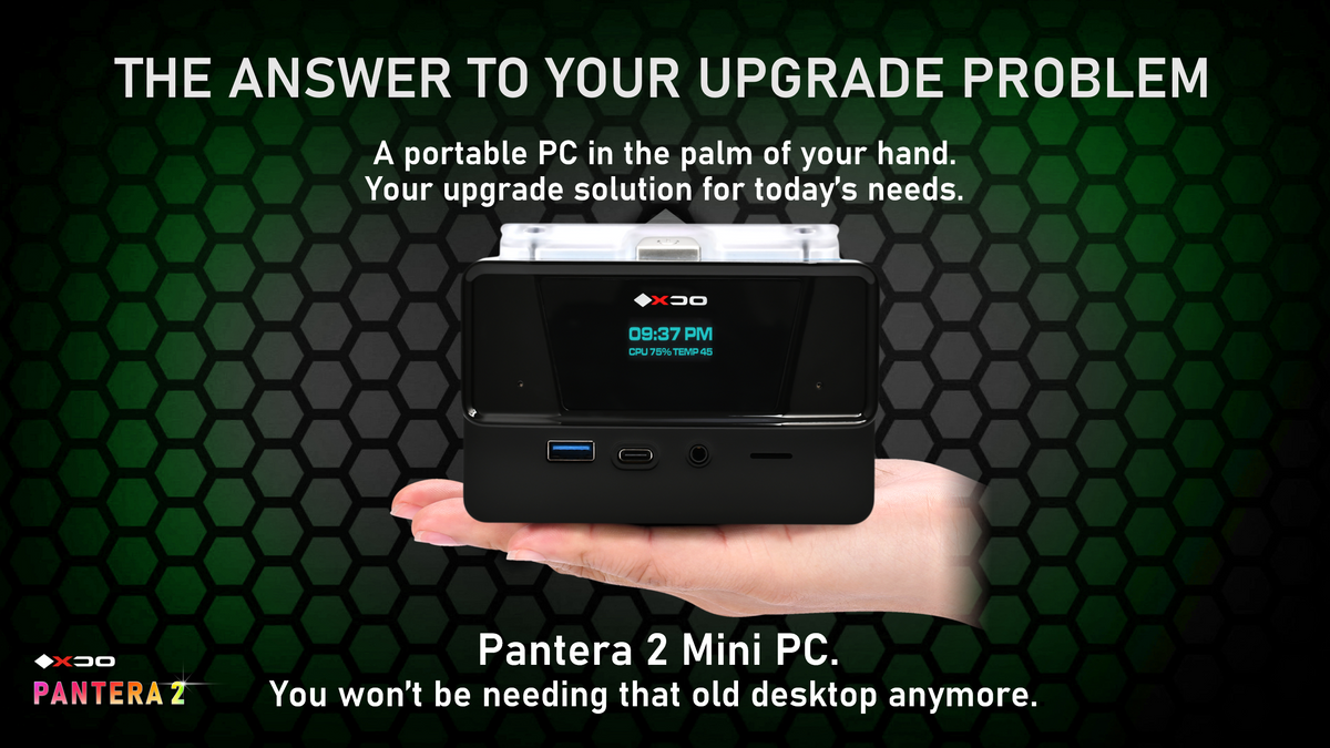 Tiny Desktop PC's - Pantera Pico PC - Win10 Linux Micro Computers